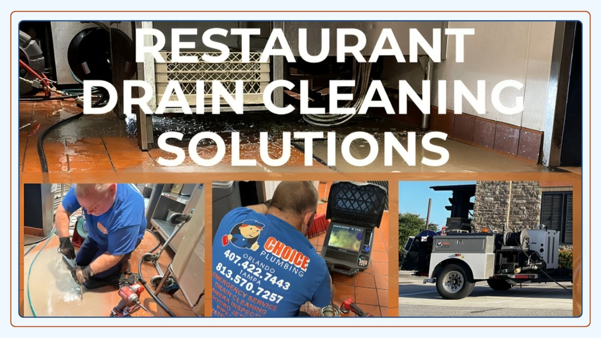 Do You Empty Grease Traps? | Choice Plumbing Orlando